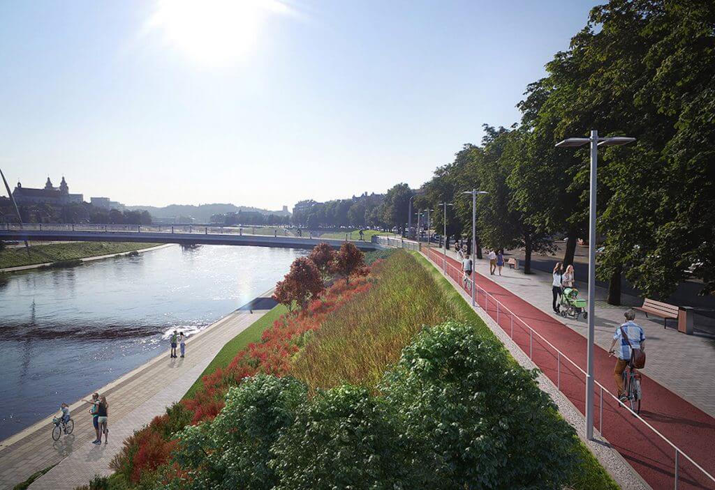 Neries kairiosios krantinės 3 etapas - planeeritud - Citify