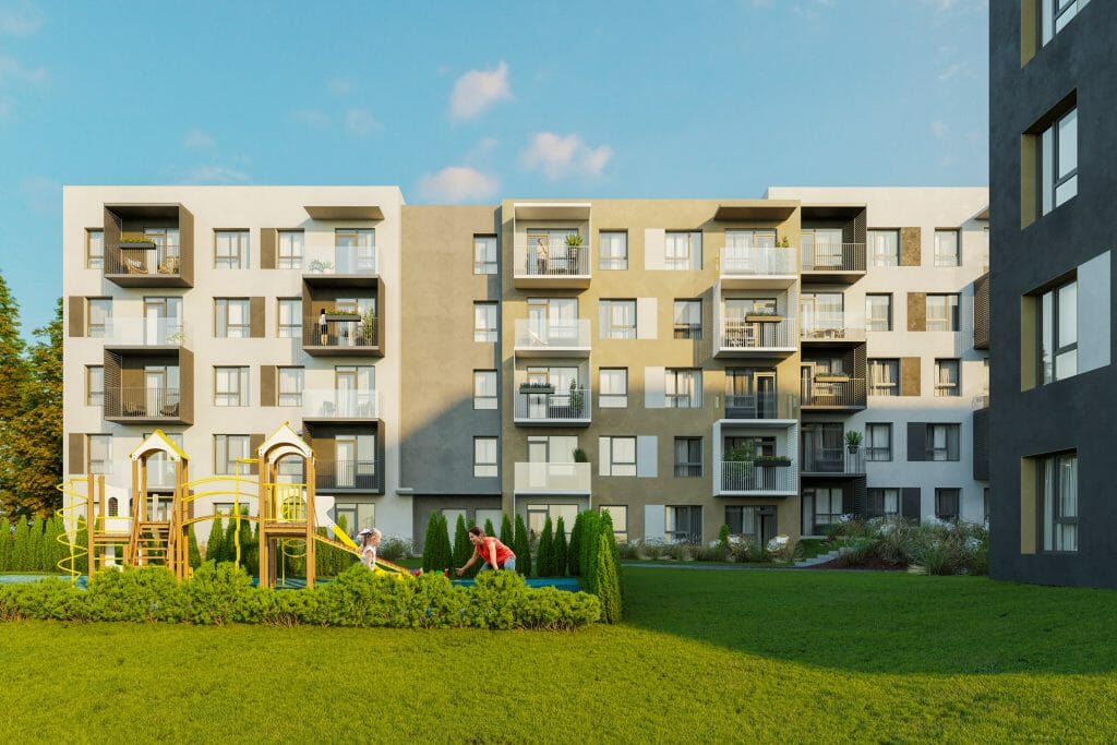 Karoliniškių namai 1 etapas - finished - Citify