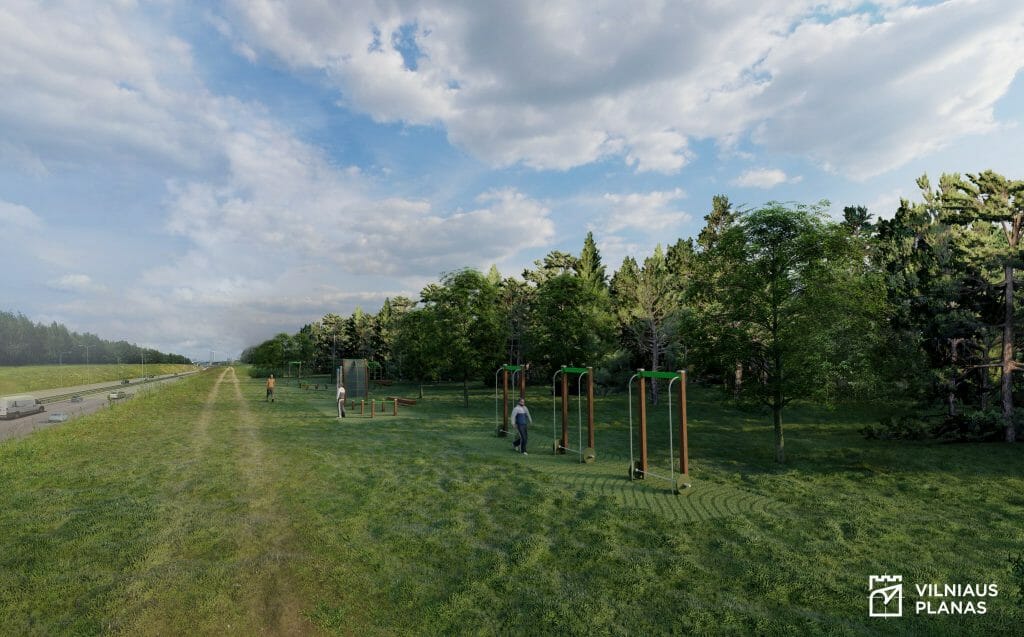 Karoliniškių Maciulevičiaus g. parkas - planuojamas - Citify