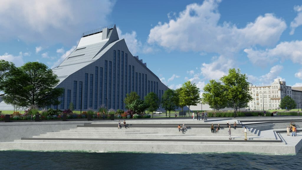 Mūkusalas ielas krasta promenāde - undergoing - Citify