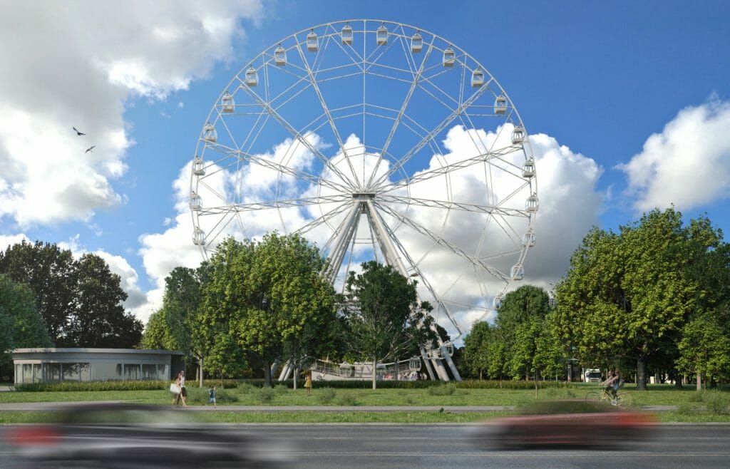 Rīgas panorāmas rats - undergoing - Citify