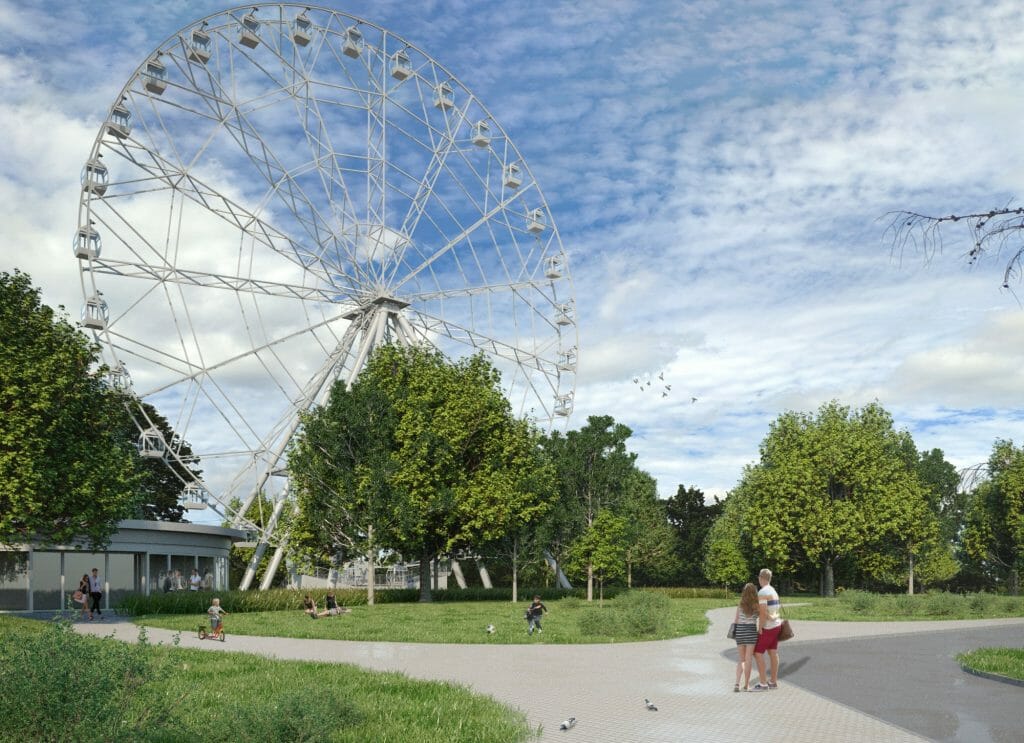 Rīgas panorāmas rats - undergoing - Citify