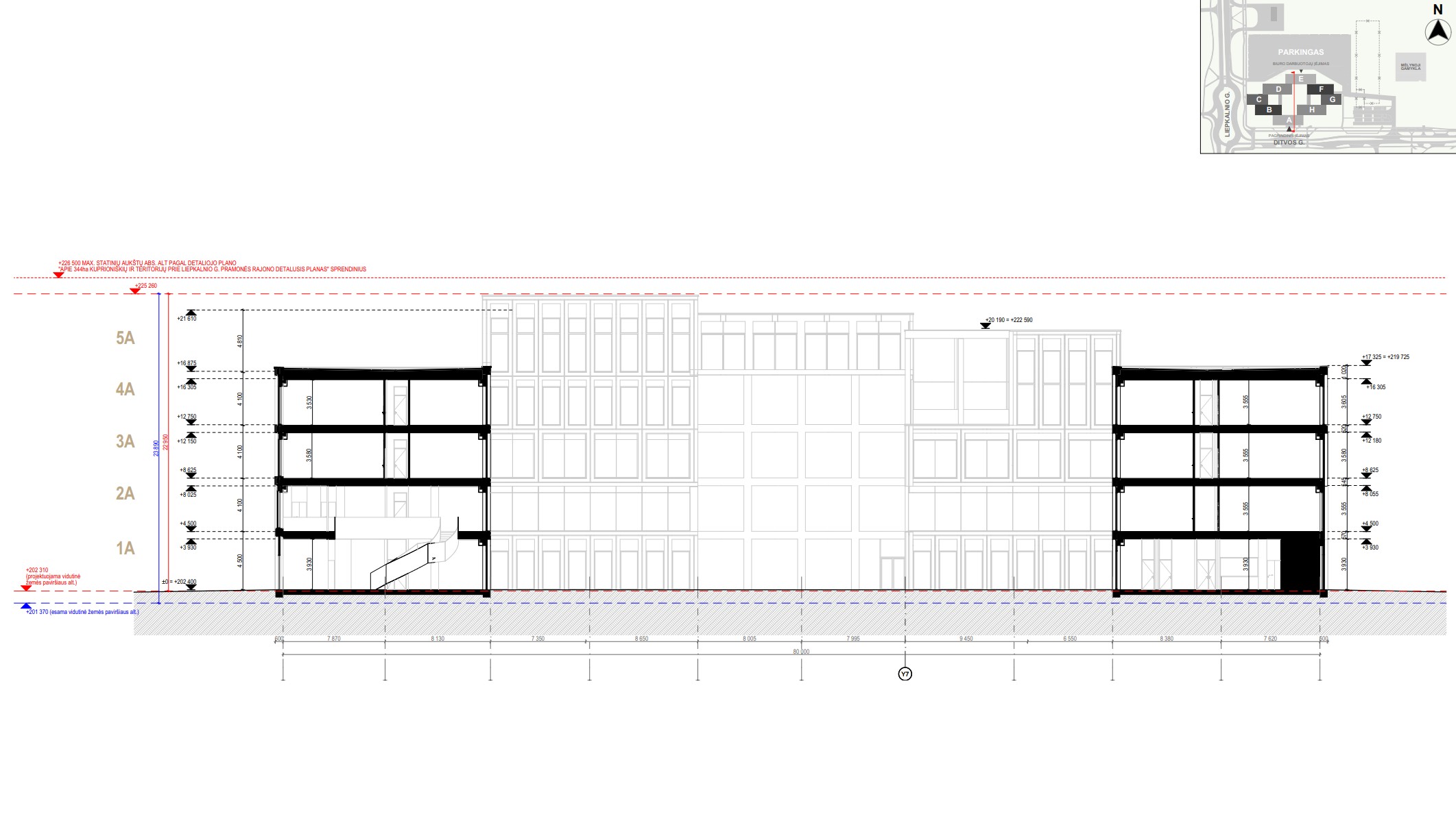 Teltonika High Tech Hill 4 etapas (biurai) - planned - Citify