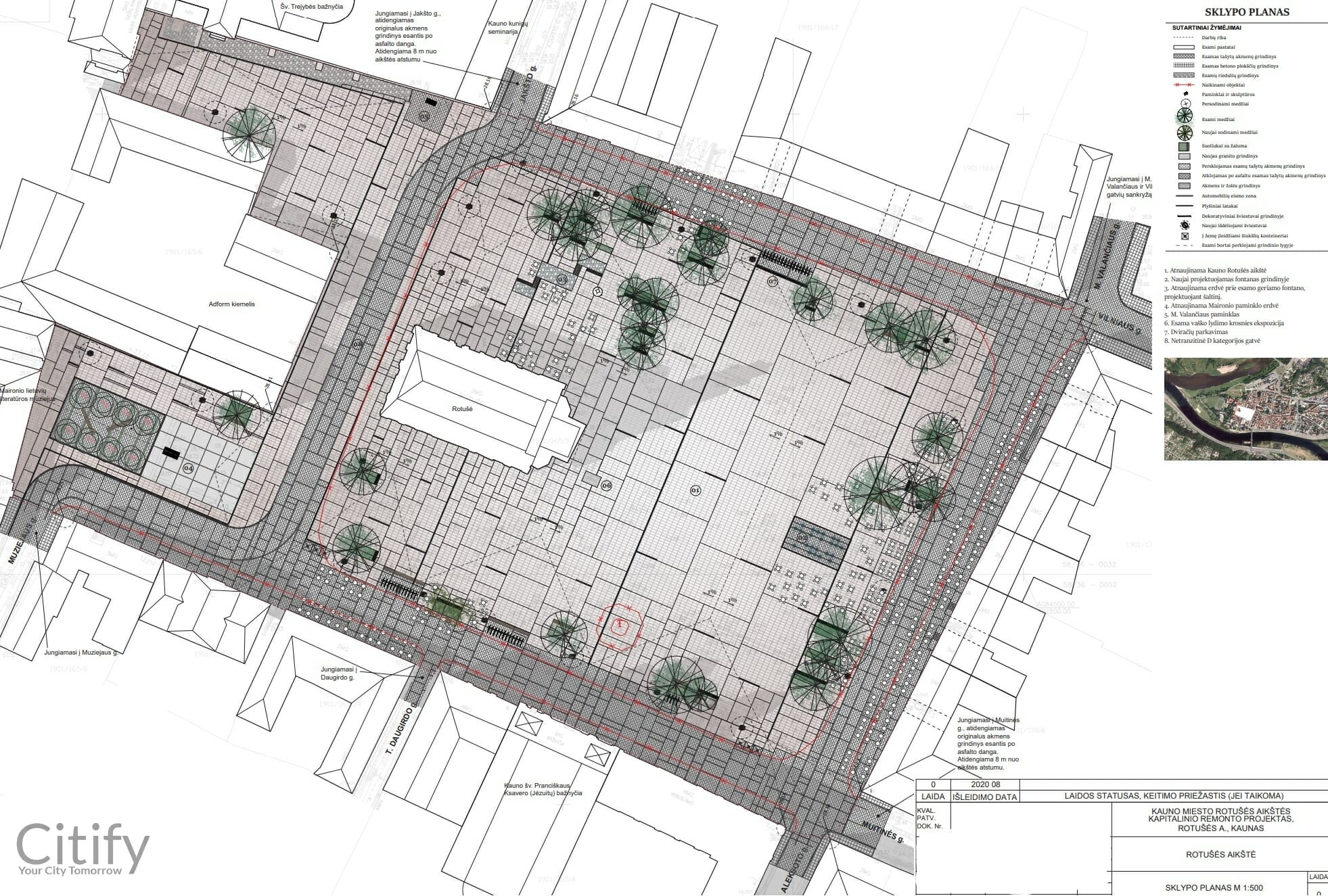 Kauno rotušės aikštė – Citify