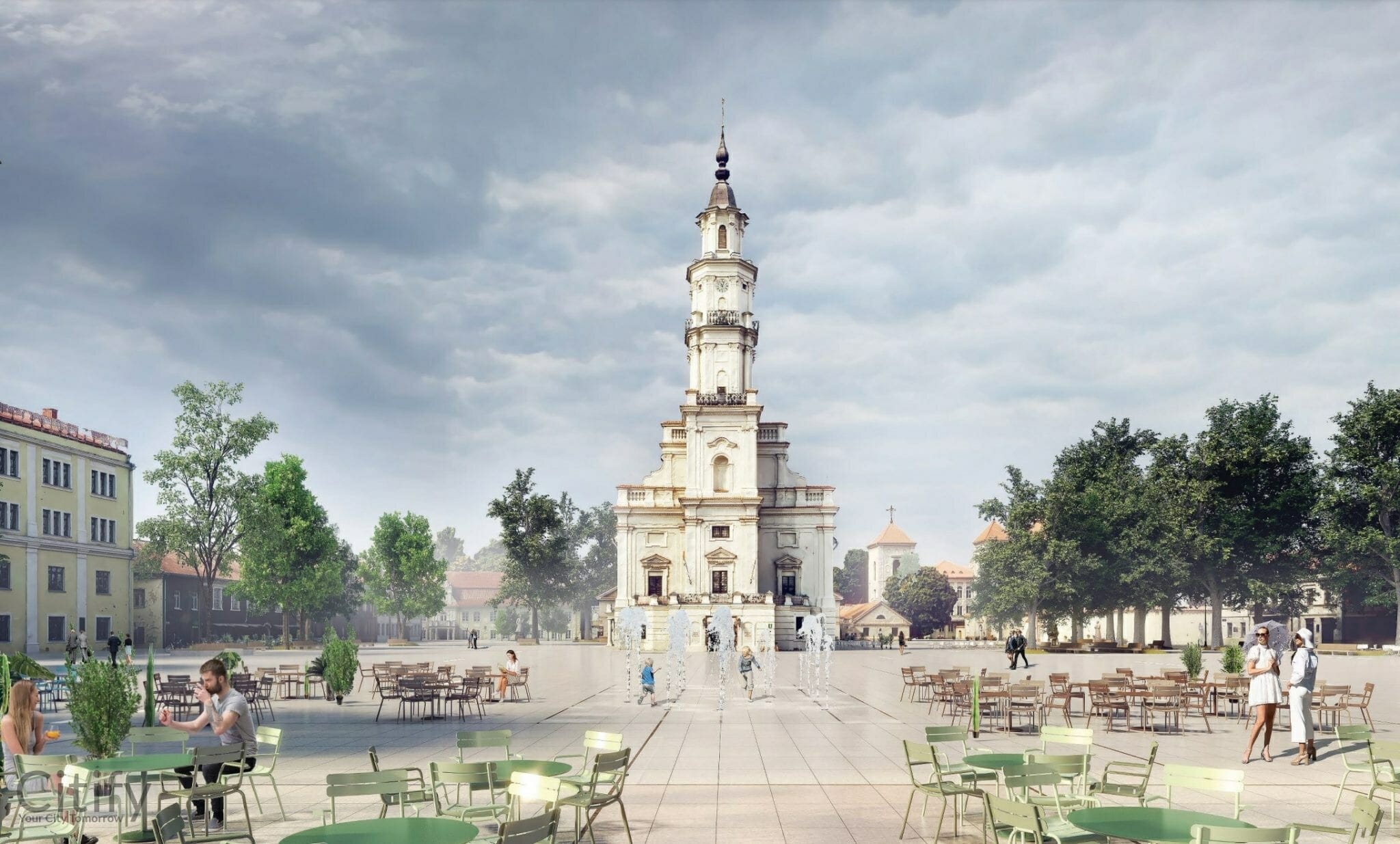 Kauno rotušės aikštė – Citify