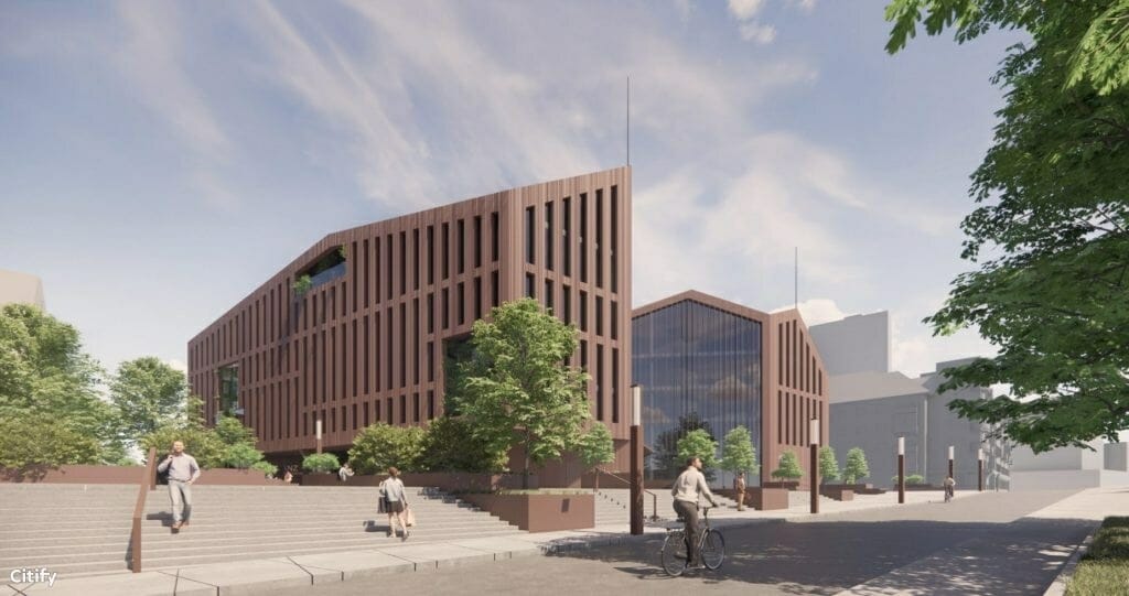 Memelio verslo centras - undergoing - Citify