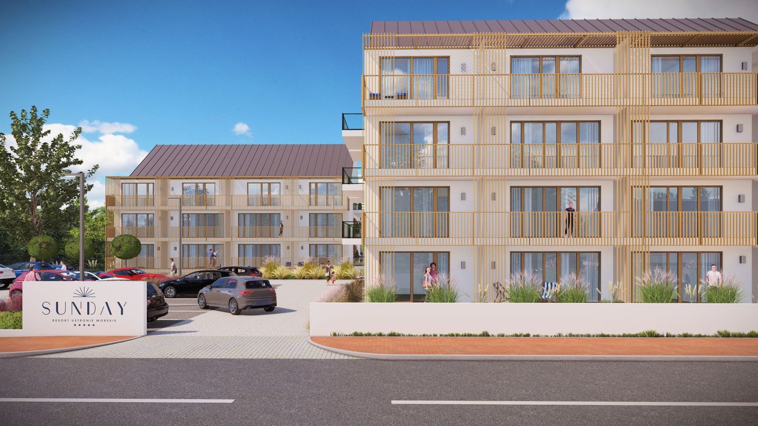 SUNDAY Resort Ustronie Morskie II - ehitamisel - Citify