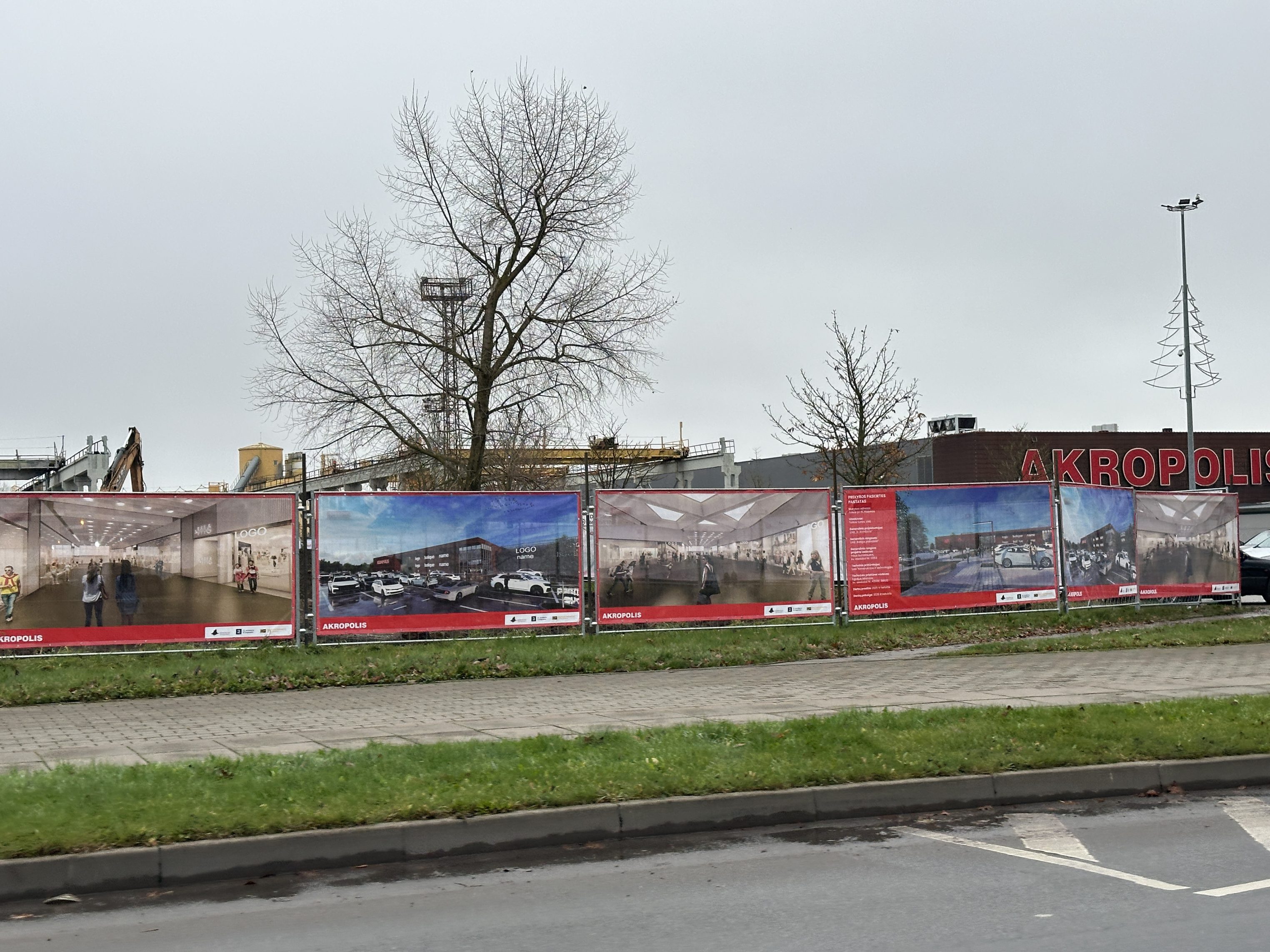 PC Akropolis stovėjimo aikštelės plėtra Taikos pr. 61 - undergoing - Citify