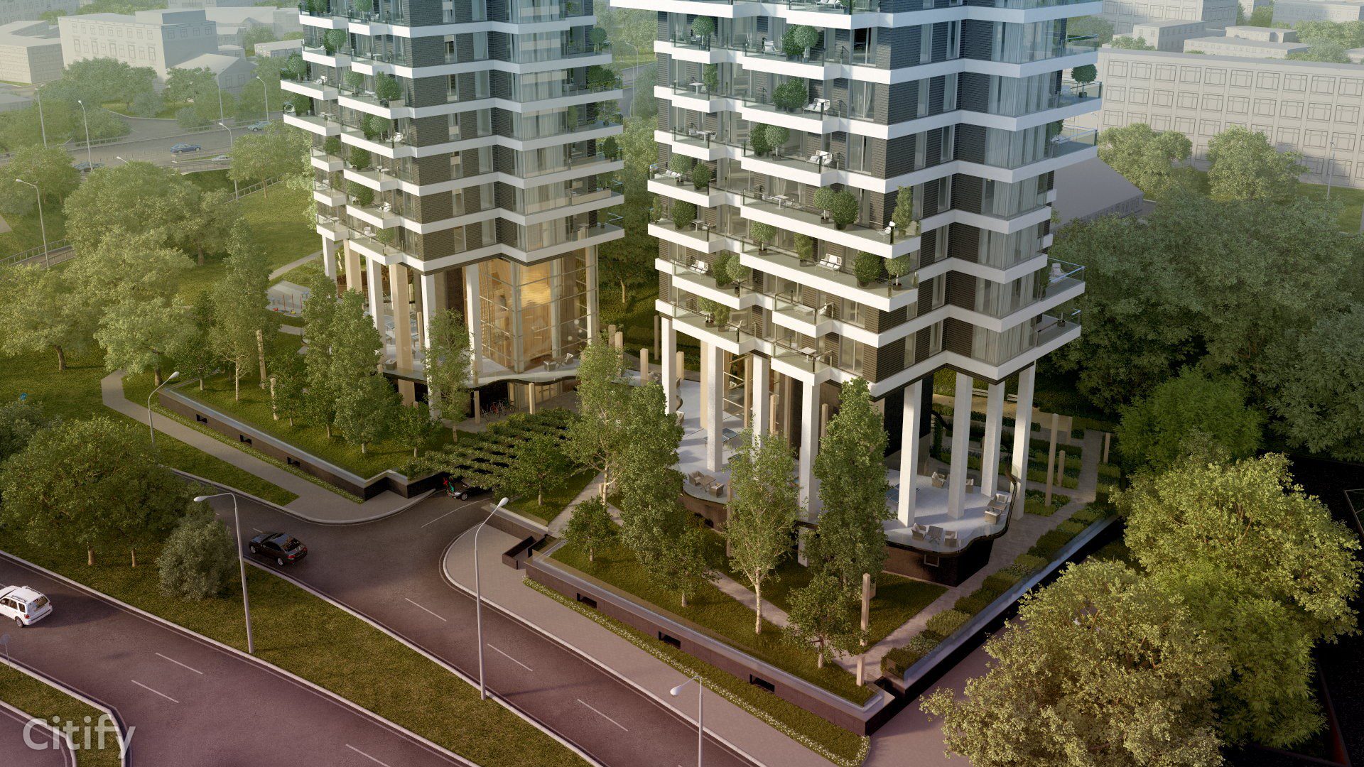 Philosophers Residence – “Herder” ēka - valmis - Citify